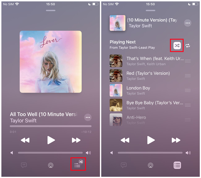 How to Turn On/Off Apple Music Shuffle [Fixes Included]
