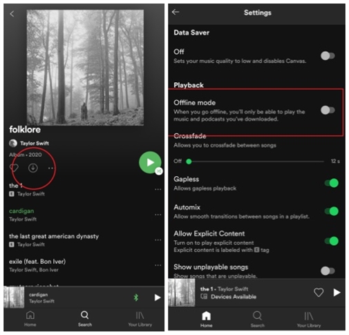 How To Use Spotify Offline Mode On Your Device